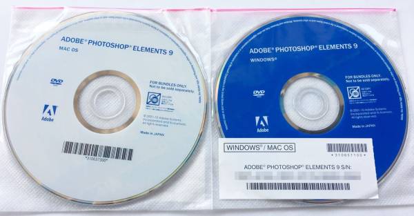 正規OEM版 アドビ Adobe Photoshop Elements 9 Win/Mac DVD ペイント/画像編集/フォトショップ フォト ...