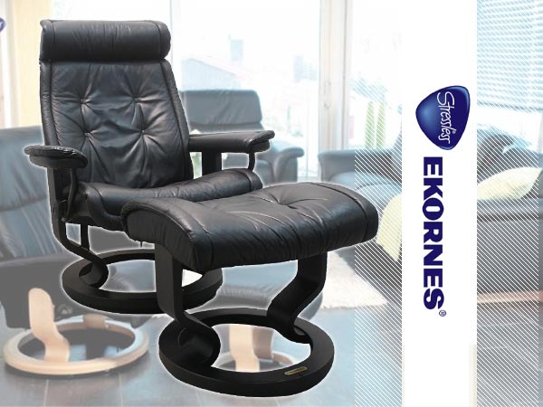 EF8 ノルウェー EKORNES/エコーネス プリンス 40万 ストレスレスチェアセット(1人用)｜売買されたオークション情報、yahooの商品情報をアーカイブ公開 - オークファン ...