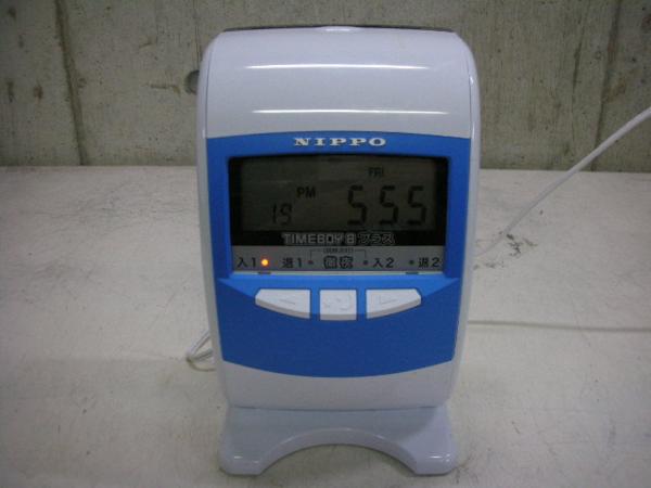 NIPPO Time Recorder 電子タイムレコーダー Time Boy8 プラス(タイムカード、レコーダー)｜売買されたオークション ...