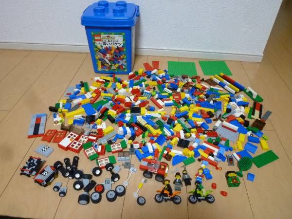 レゴ LEGO 4267 青いバケツ 基本セット ミニフィグ 建物 乗り物 モトクロスバイク 追加パーツ(基本セット)｜売買されたオークション ...