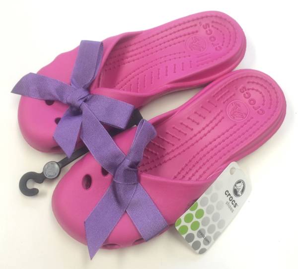CROCS Audrey クロックス オードリー fuchsia/purple W5(21cm以下)｜売買されたオークション情報、yahooの ...