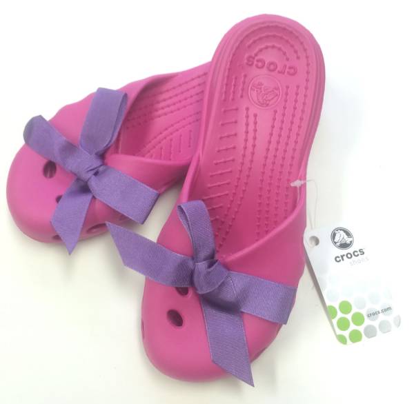 CROCS Audrey クロックス オードリー fuchsia/purple W5(21cm以下)｜売買されたオークション情報、yahooの ...