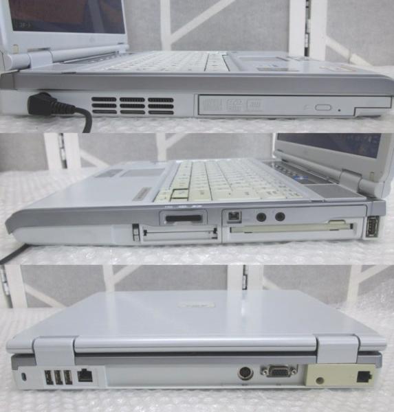 難あり 富士通 FMV-BIBLO NB50K FMVNB50K WinXP/Celeron M 1.30GHz/メモリ 514MB/HDD 60GB/15インチ DVDドライブ フロッピー ...