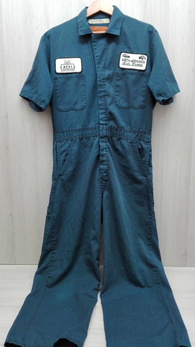DURABLE PRESS つなぎ 半袖 40 MADE IN USA(つなぎ、オーバーオール)｜売買されたオークション情報、yahooの商品 ...