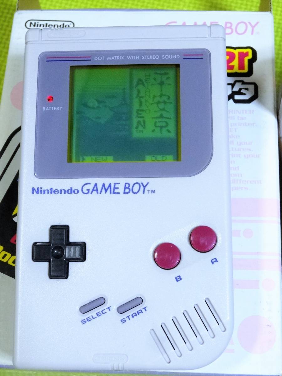 状態良好 初代GAMEBOY本体＋ライトボーイ＋ACアダプタ＋ポケットプリンタ(本体)｜売買されたオークション情報、yahooの商品情報をアーカイブ公開 - オークファン（aucfan.com）