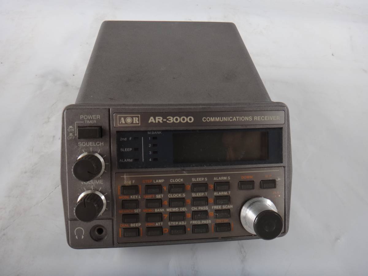 54 AOR AR-3000 広帯域受信機 ワイドバンド オ－ルモ－ド レシーバー 無線機(受信機)｜売買されたオークション情報、yahooの ...