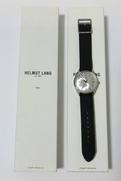 HELMUT LANG TIME 腕時計 ウォッチ 1999-2000 ヘルムートラング 手巻き式(ヘルムート・ラング)｜売買された ...