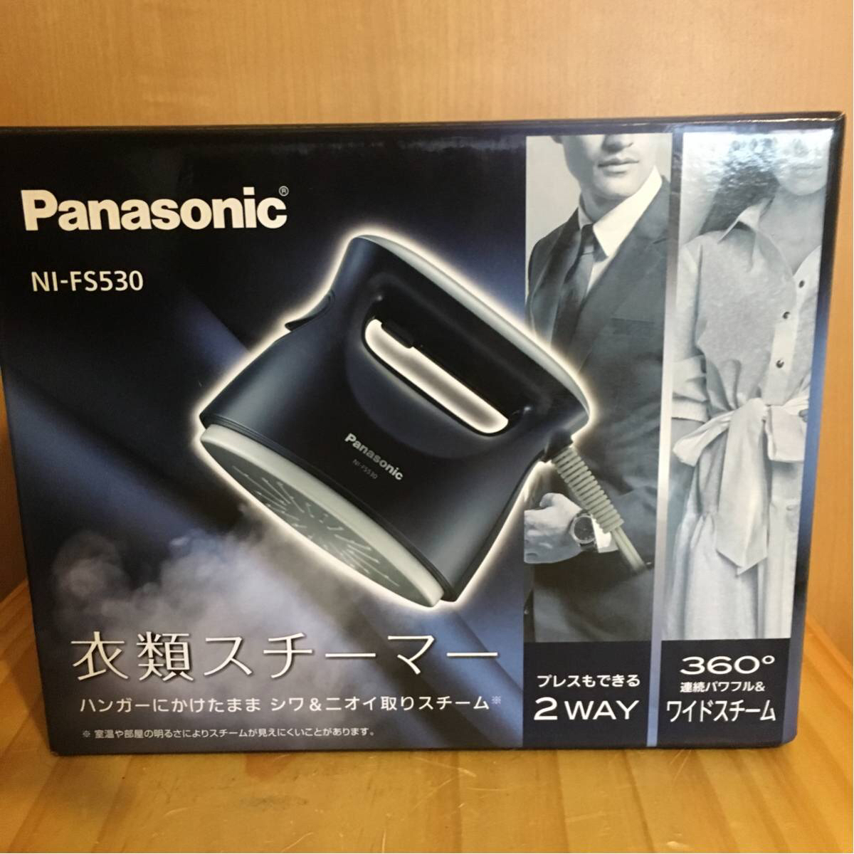 パナソニック 衣料スチーマー NI-FS530 ダークブルー(ハンディアイロン)｜売買されたオークション情報、yahooの商品情報をアーカイブ ...