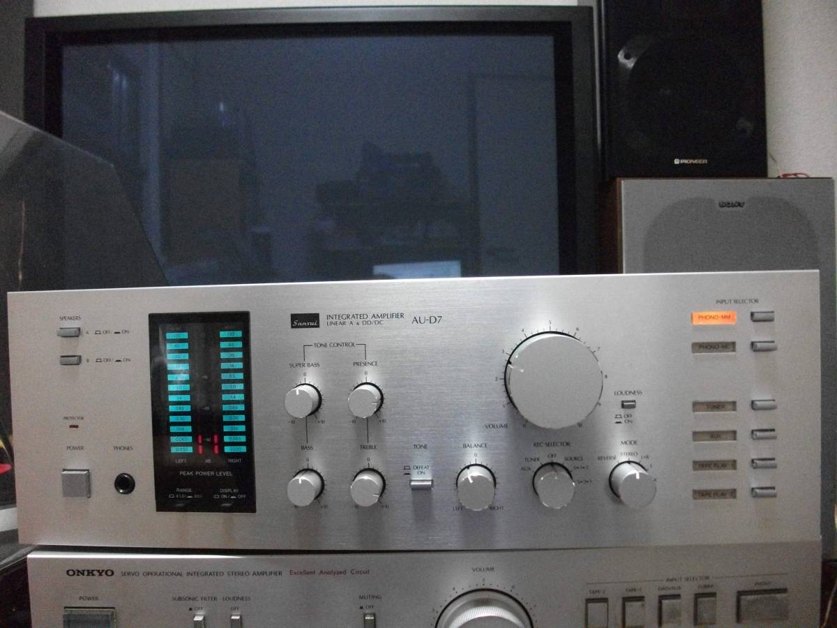 SANSUI AU-D7(サンスイ)｜売買されたオークション情報、yahooの商品情報をアーカイブ公開 - オークファン（aucfan.com）