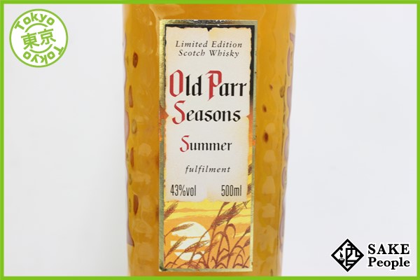 注目 オールドパー シーズン サマー 500ml 43％ 箱付 FA(スコッチ)｜売買されたオークション情報、yahooの商品情報をアーカイブ公開 - オークファン（aucfan.com）