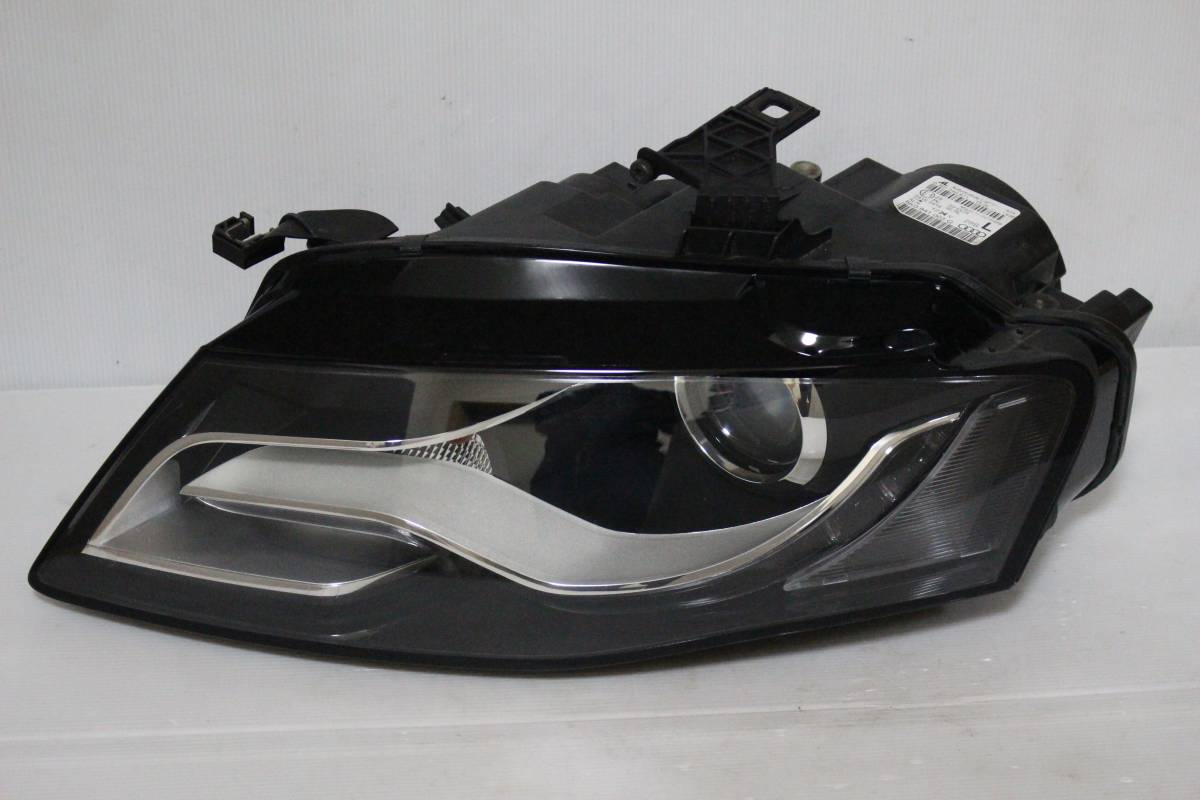 /取付欠損無し アウディ A4 前期 8K 純正 HID/キセノン ヘッドライト 左 8K0 941 003 Q / 8K0 941 029 ...