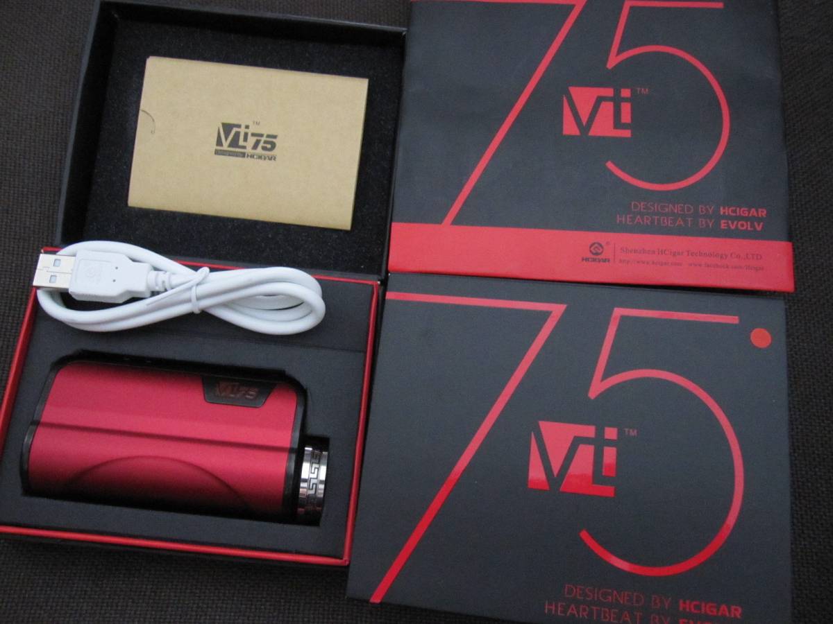 同様 正規品 HCIGAR hciger VT75 dna75 mod evolv DNA75 chipset搭載 26650 4200mAH ...