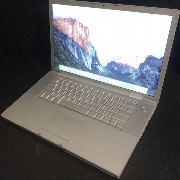 Apple MacBook Pro 4.1 A1260 MB133J/A Core2Duo 2.4GHz 250GB/4GB/US/OS10 ...