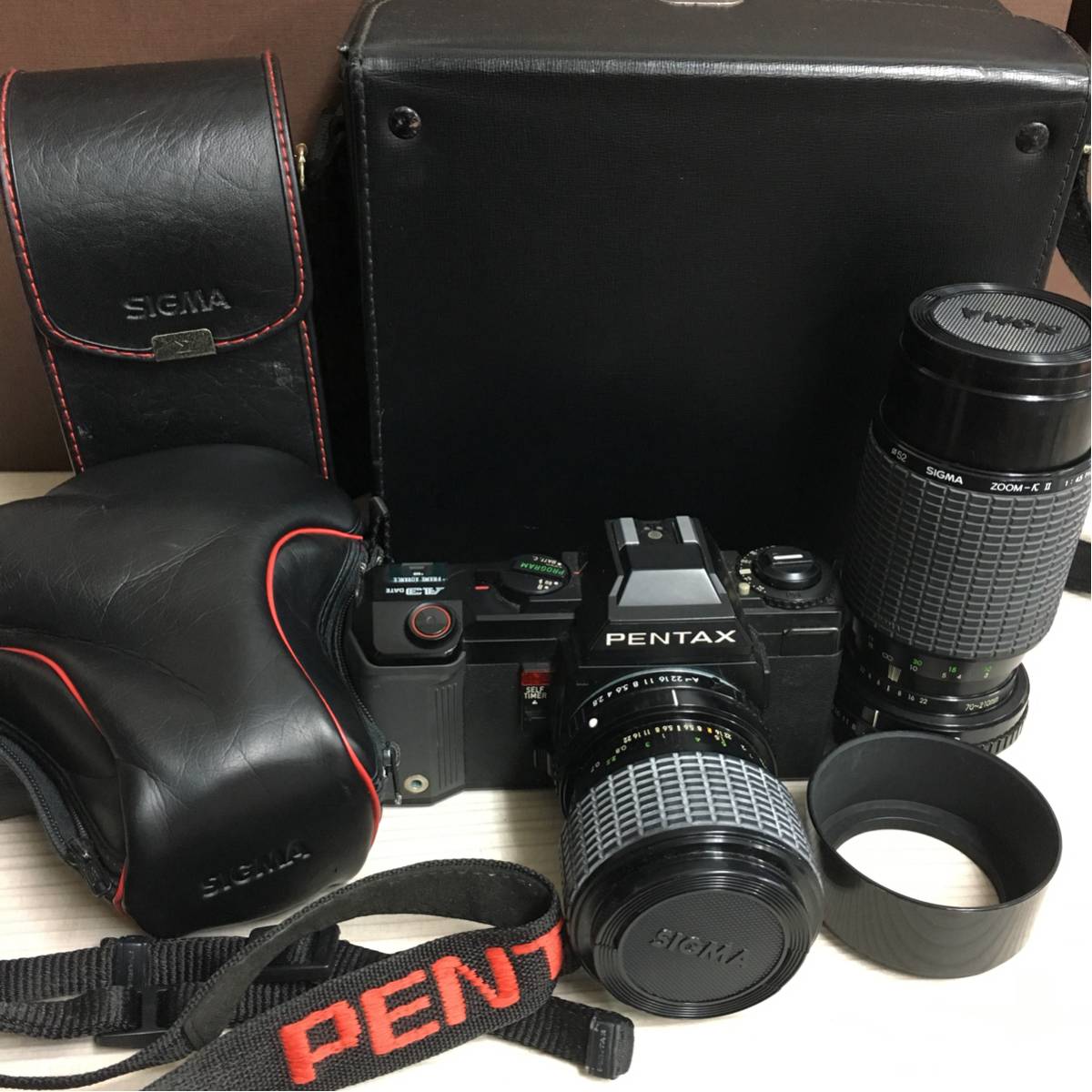 pentax A3 DATE SIGMA ZOOM MASTER 1:2.8-4 35-70mm ZOOM K Ⅱ 1:4.5 70 ...