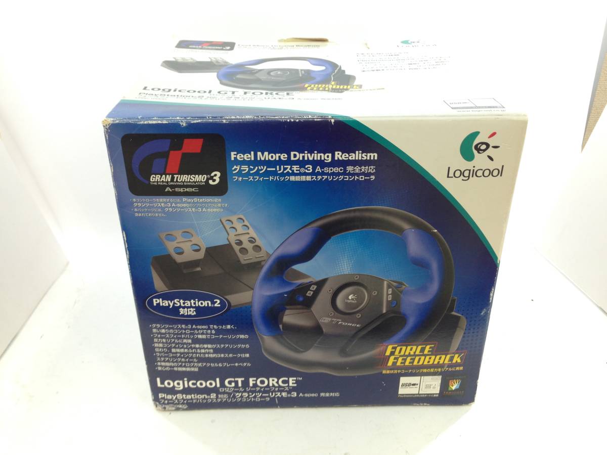 111 917 1円 ロジクール ジーティーフォース ドライビングフォース Logicool GT FORCE(アクセサリ、周辺機器)｜売買さ ...