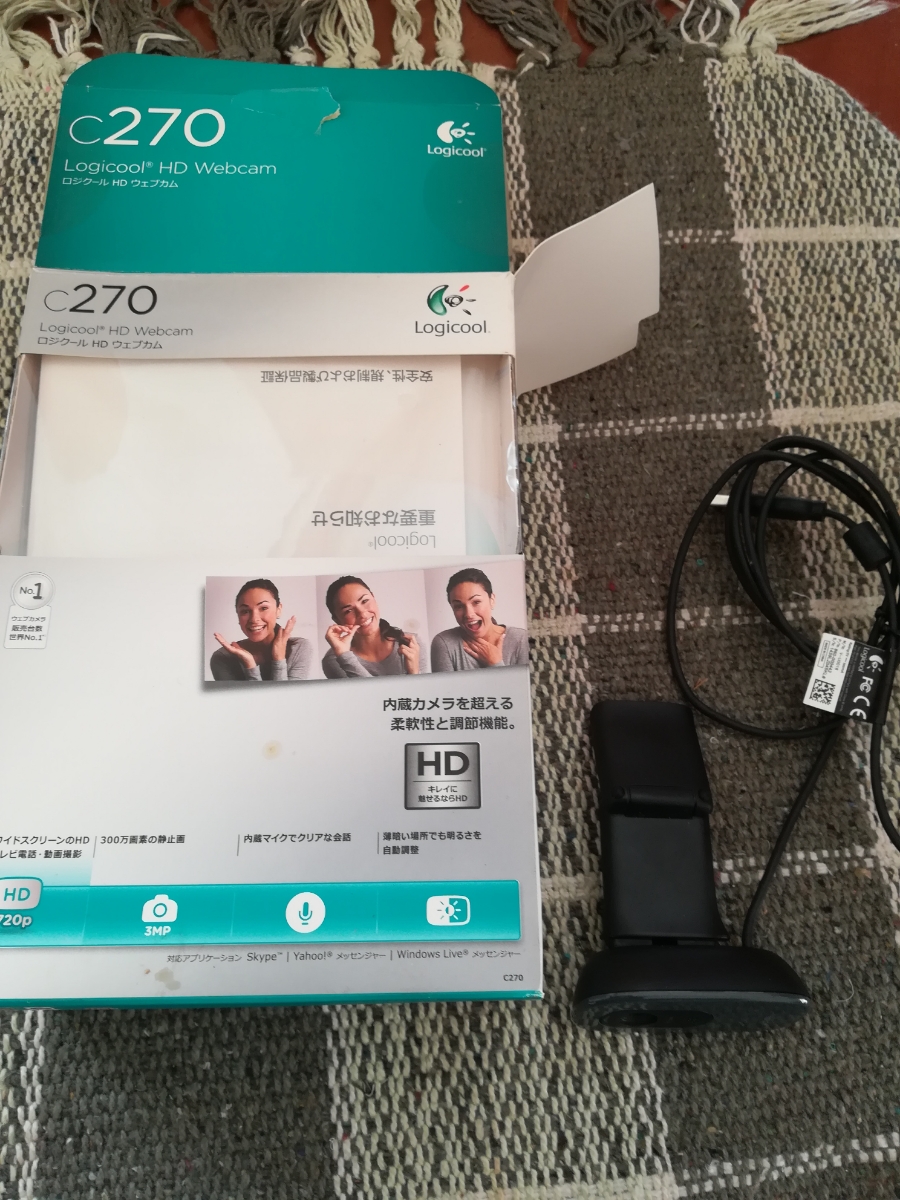 Logicool C270 HD webカメラ(30万画素～)｜売買されたオークション情報、yahooの商品情報をアーカイブ公開 ...