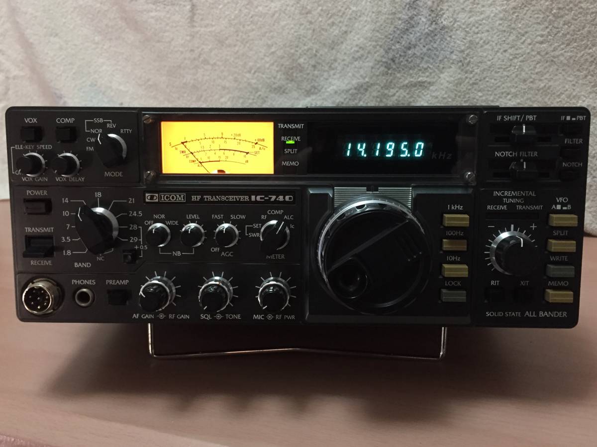 ICOM IC-740 HF 100W TRANSCEIVER 内蔵電源 FM UNIT付 アイコム(固定)｜売買されたオークション情報 ...