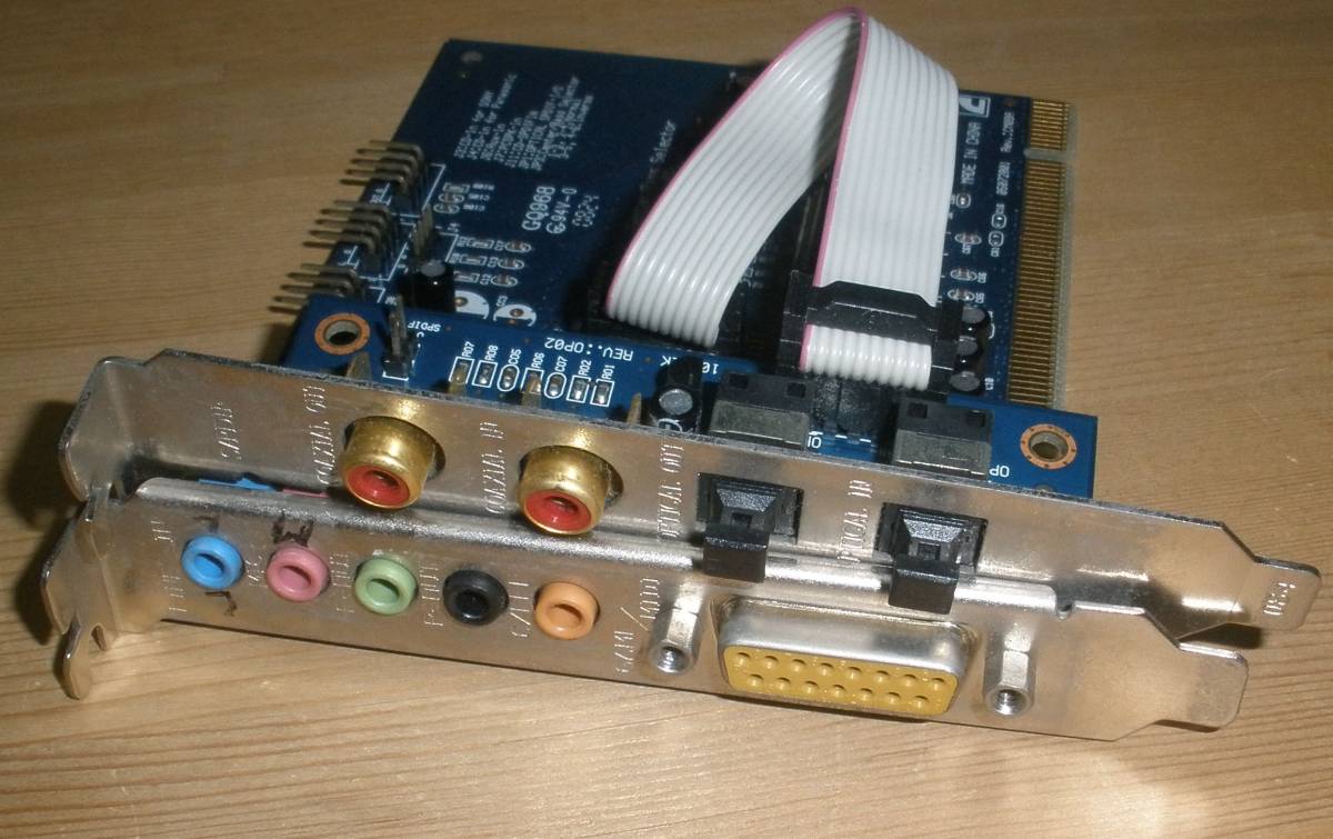 AW850 C-Media CMI8738 C3DX PCI Audio(サウンドカード)｜売買されたオークション情報、yahooの商品情報をアーカイブ公開 - オークファン（aucfan.com）