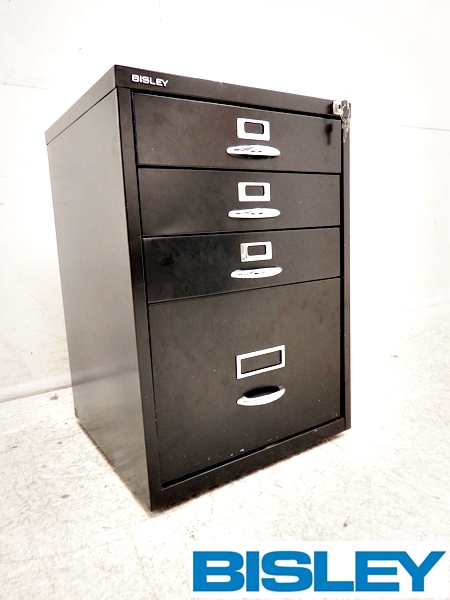 L758 ビスレー/BISLEY 1F3 4段デスクワゴン 6.2万円 スチール スライドレール スタイリッシュ(キャビネット、デスクワゴン)｜売買されたオークション情報、yahooの商品情報 ...