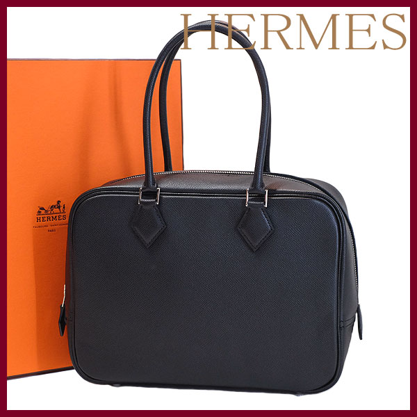 本物 HERMES エルメス プリュム28 ヴォーエプソン ブラック 黒 K刻印 ハンドバック パラジウム(プリュム)｜売買されたオークション情報、yahooの商品情報をアーカイブ公開 ...