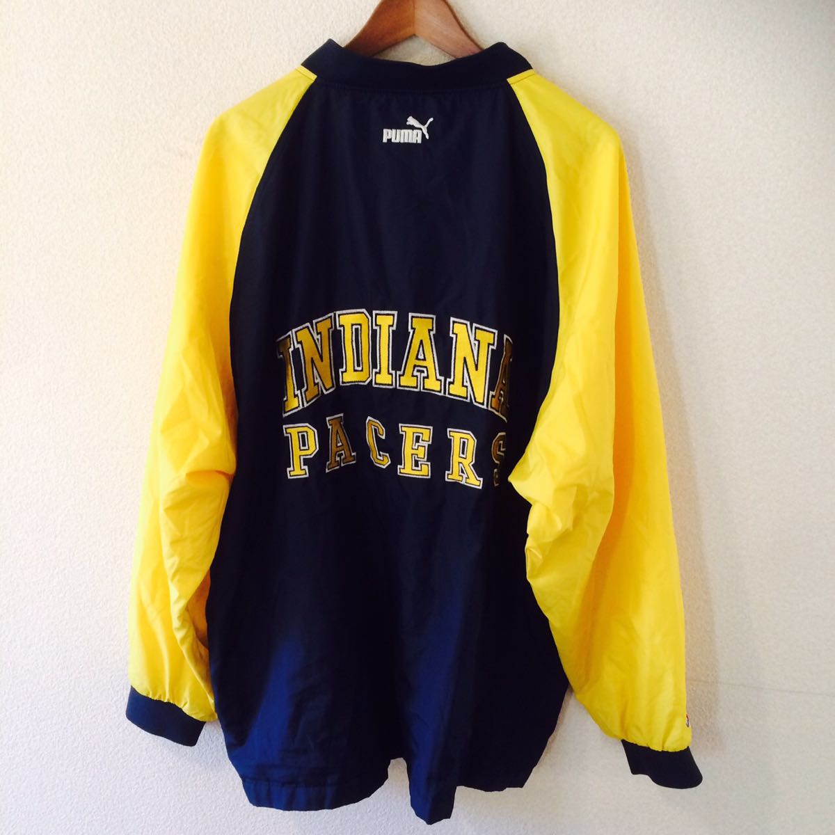 NBA×PUMA プーマ インディアナパッカー INDIANA PACERS コーチジャケット ベンチコート ベンチウォーマー アメカジ ...