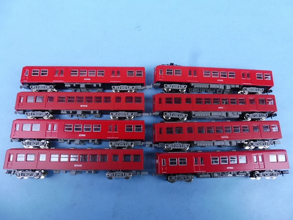 1-44 鉄コレ 名古屋鉄道 3700系 2700系 まとめ売り 名鉄 私鉄車両 鉄道コレクション Nゲージ 鉄道模型／4両 jjm(私鉄車輌 ...