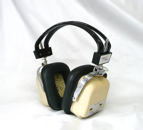 昭和レトロ tecman Head set AM Radio ROK MODEL HR-007 AM ヘッドホン型ラジオ(アンティーク)｜売買 ...