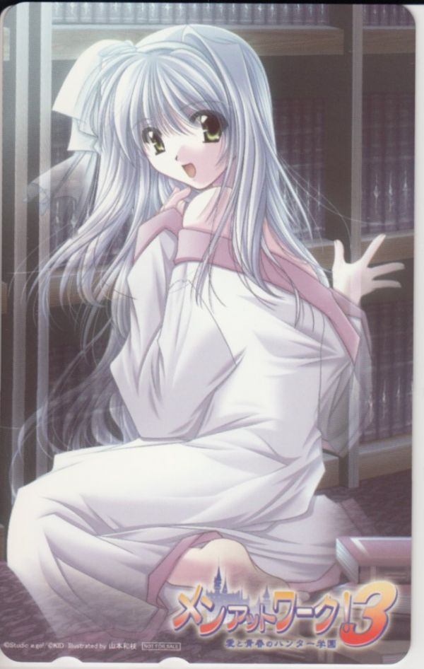 E53/1 メンアットワーク 3 テレカ/山本和枝/スタジオエゴ(テレビゲーム)｜売買されたオークション情報、yahooの商品情報をアーカイブ公開 - オークファン（aucfan.com）