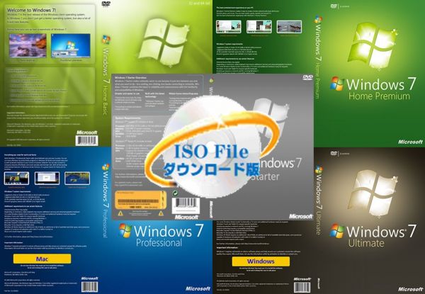 Windows 7 64bit / 32bit All Edition Starter / Home Basic / Home Premium / Professional ...