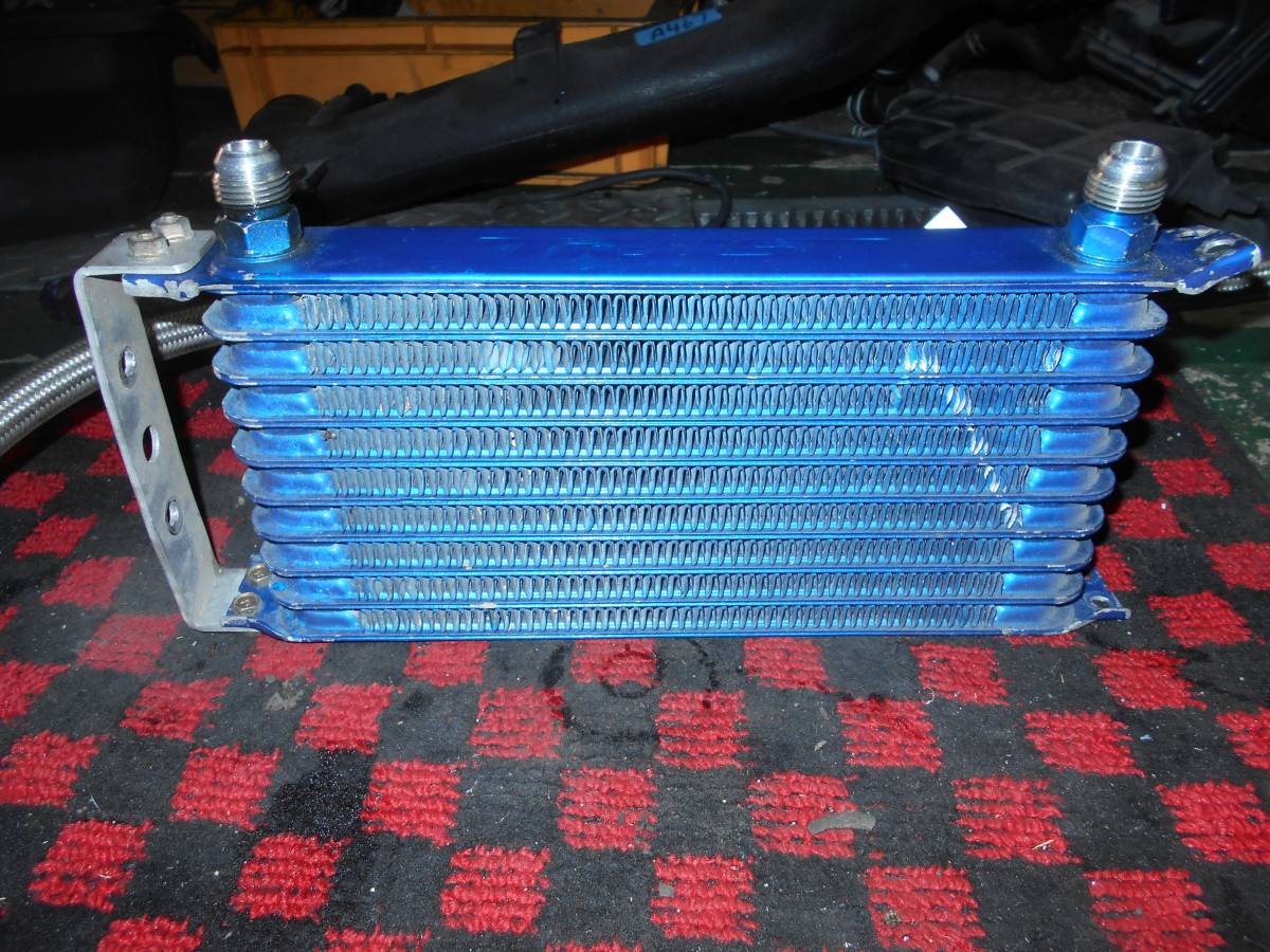 S13S14シルビアKs 180SX トラスト グレッディ- 移動式エレメントKIT付きオイルク-ラ- 程度良 A469(インタークーラー ...