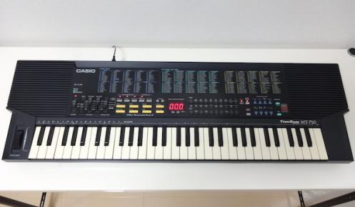 CASIO MT-750 名機 ミニ鍵盤61 PCM音源 トーンバンク MIDI ビンテージキーボード(カシオ)｜売買されたオークション情報 ...
