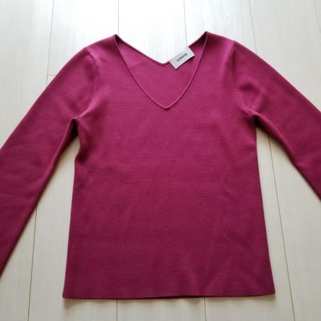 IENA イエナ sinme ワイン色 Vネック 長袖カットソー(長袖Tシャツ)｜売買されたオークション情報、yahooの商品情報をアーカイブ公開 - オークファン（aucfan.com）