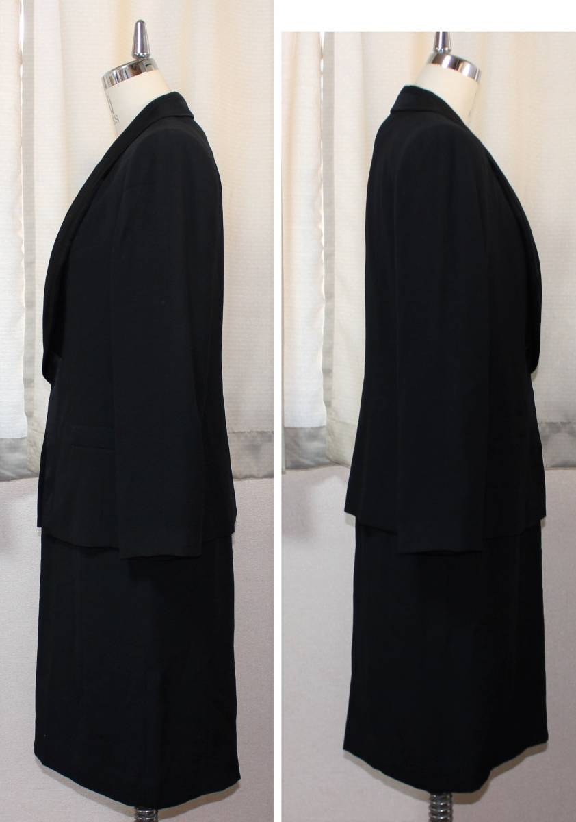 Nina Ricci ニナリッチ 礼服 喪服 ブラック 黒 ジャケット付きワンピース 9AR 小物が映えるシンプルデザイン/A3256(女性用)｜売買されたオークション情報、yahooの商品 ...