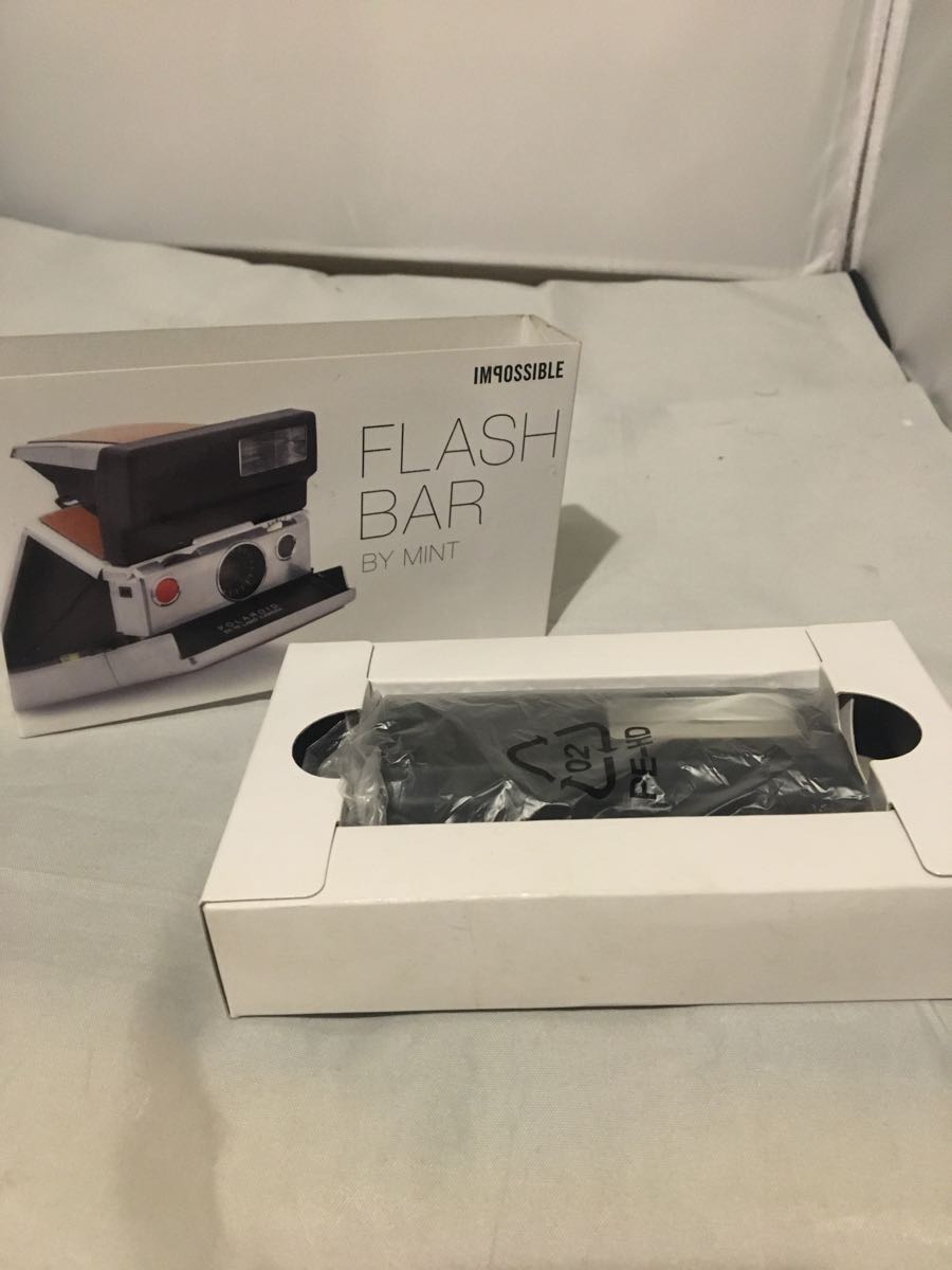 IMPOSSIBLE FLASH BAR BY MINT FOR POLAROID SX-70 TYPE CAMERAS インポッシブル ...