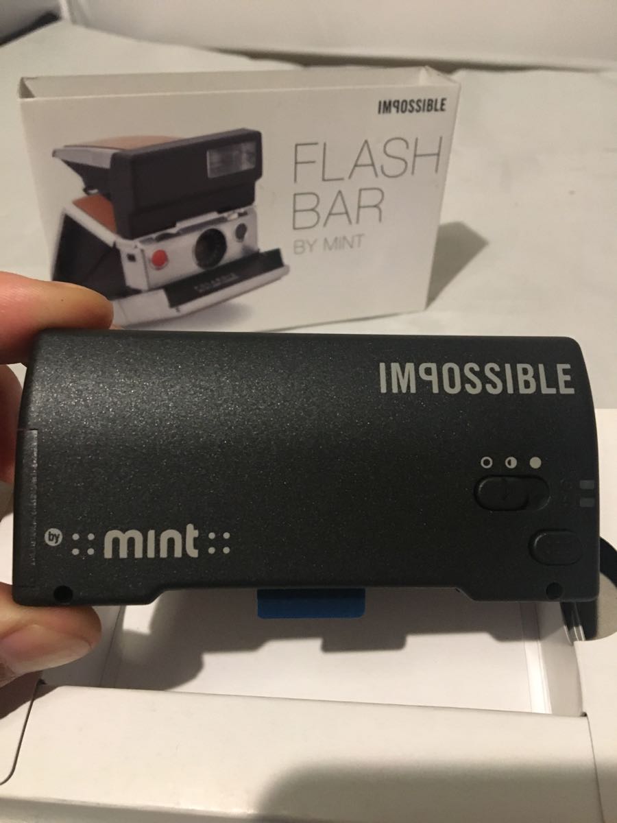 IMPOSSIBLE FLASH BAR BY MINT FOR POLAROID SX-70 TYPE CAMERAS インポッシブル ...