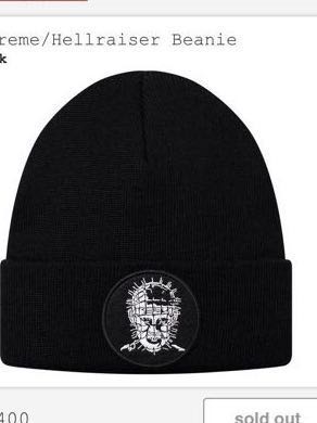 Supreme 2018SS WEEK10 Hellraiser Beanie ブラックビーニー ニット帽(帽子)｜売買されたオークション情報 ...