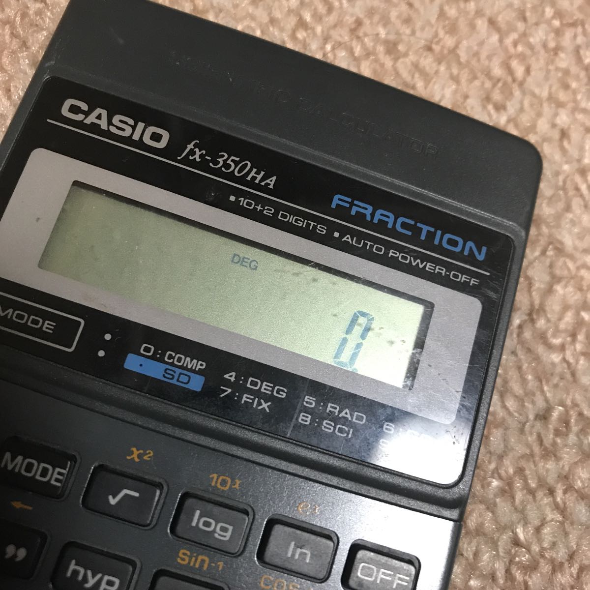 CASIO 関数電卓 fx-350HA 電卓 計算機(カシオ)｜売買されたオークション情報、yahooの商品情報をアーカイブ公開 ...