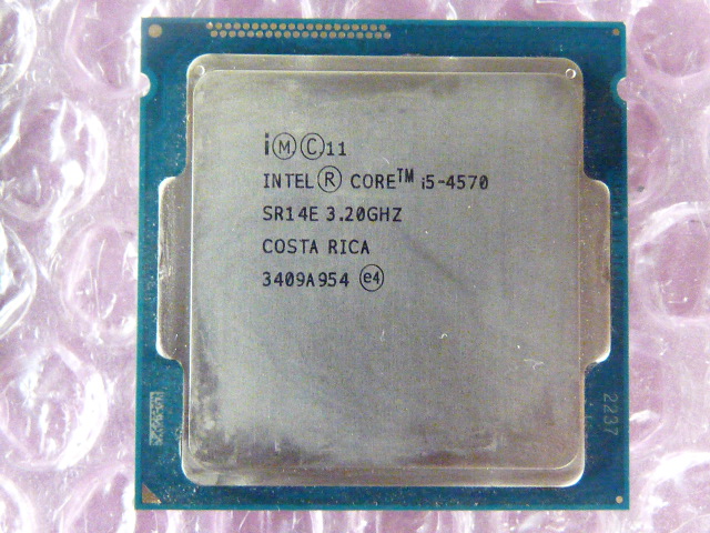 Core i5-4570 Haswell 3.2GHz SR14E LGA1150 H3207(Core i5)｜売買されたオークション情報 ...