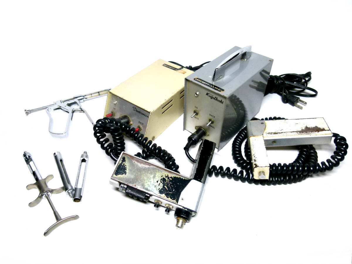 カイジョー KAIJO デントロニクス モーター インジェクター 2セット MA-1001 歯科用カートリッジ式シリンジ LIGMAJECT ...