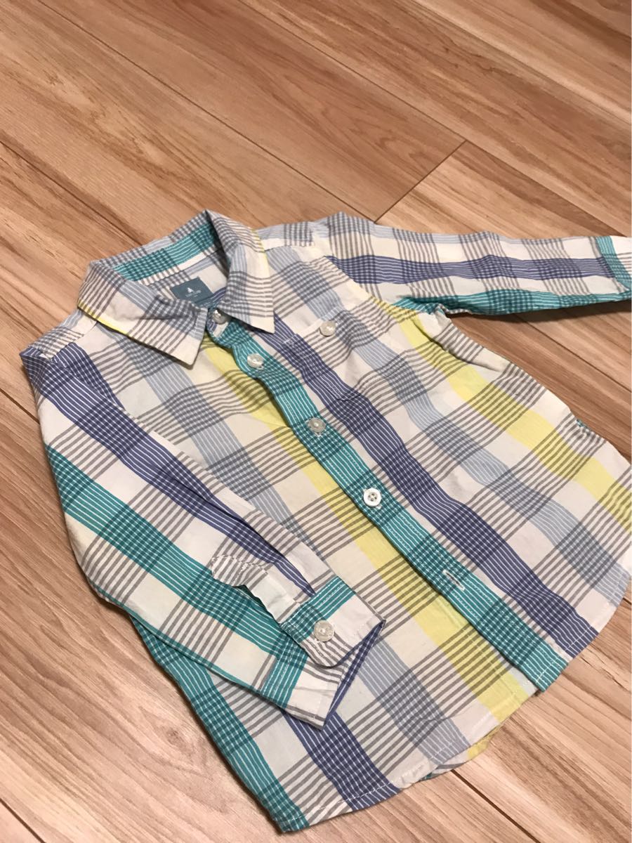 GAP 90cmチェックシャツ(長袖シャツ)｜売買されたオークション情報、yahooの商品情報をアーカイブ公開 - オークファン（aucfan.com）