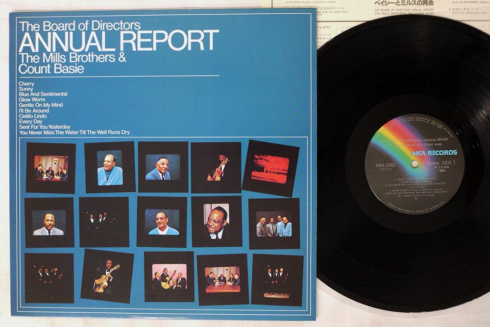 MILLS BROTHERS COUNT BASIE/BOARD OF DIRECTORS ANNUAL REPORT/MCA VIM-5583(ジャズ一般)｜売買されたオークション情報 ...