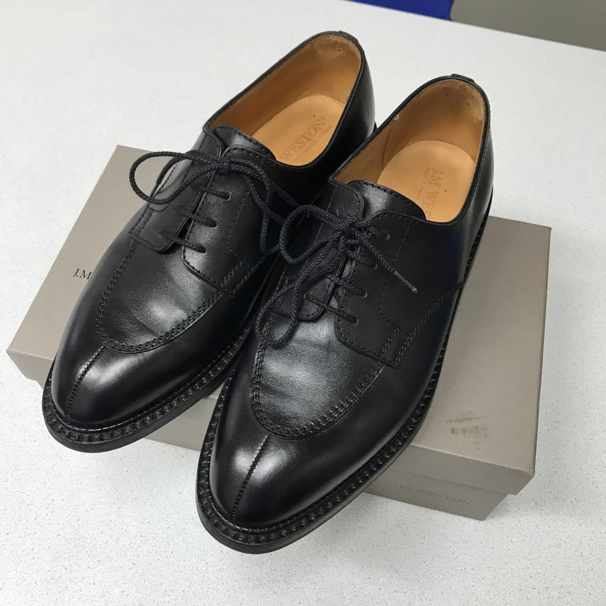 お買い物 JM WESTON ロジェ 7/C 7.5C 696 黒 定番 Jm ウエストン(靴)｜売買されたオークション情報、yahooの商品情報をアーカイブ公開 - オークファン ...