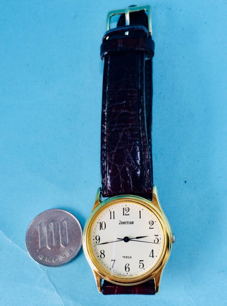 R62 電池交換済み シチズン ベガ ジャンクション CITIZEN VEGA JUNCTION ゴールド メンズ腕時計(シチズン)｜売買され ...