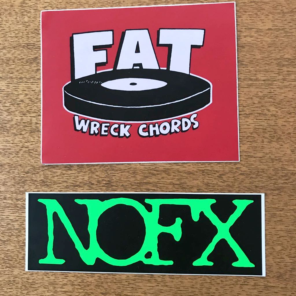 FAT WRECK CHORDS NOFX ステッカー / pizza of death ハイスタ wanima(Tシャツ)｜売買された ...