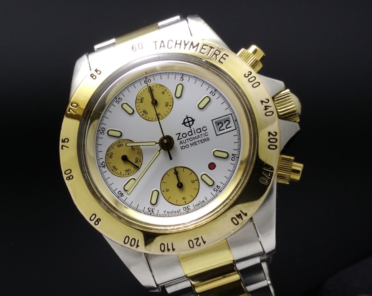 Zodiac TACHYMERE Chronograph 406.33.13 ゾディアック クロノグラフ タキメーター ヴィンテージ vintage(ゾディアック)｜売買されたオークション情報 ...