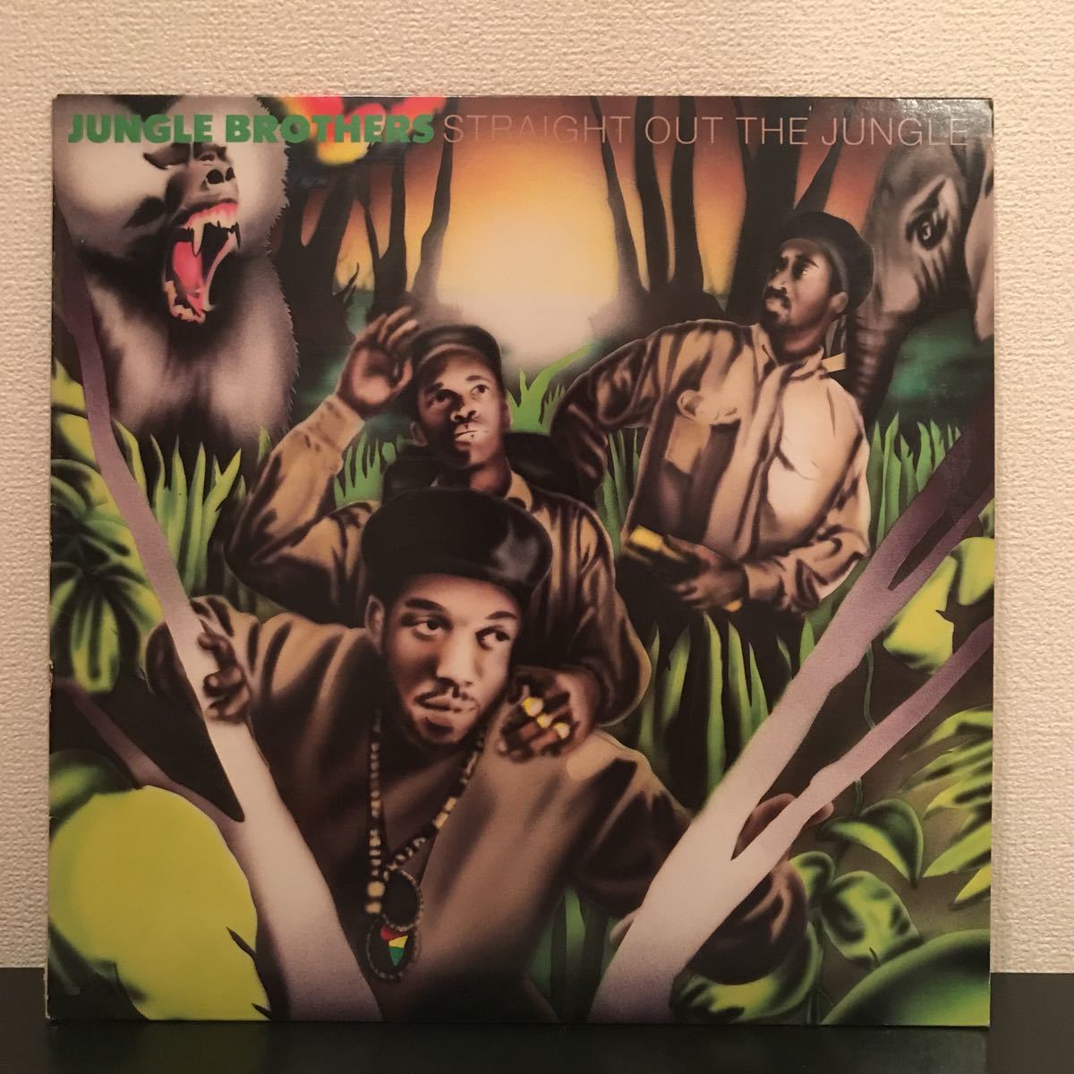 名盤1stアルバム 美used 1stプレスUS Orig. Jungle Brothers - Straight Out The ...