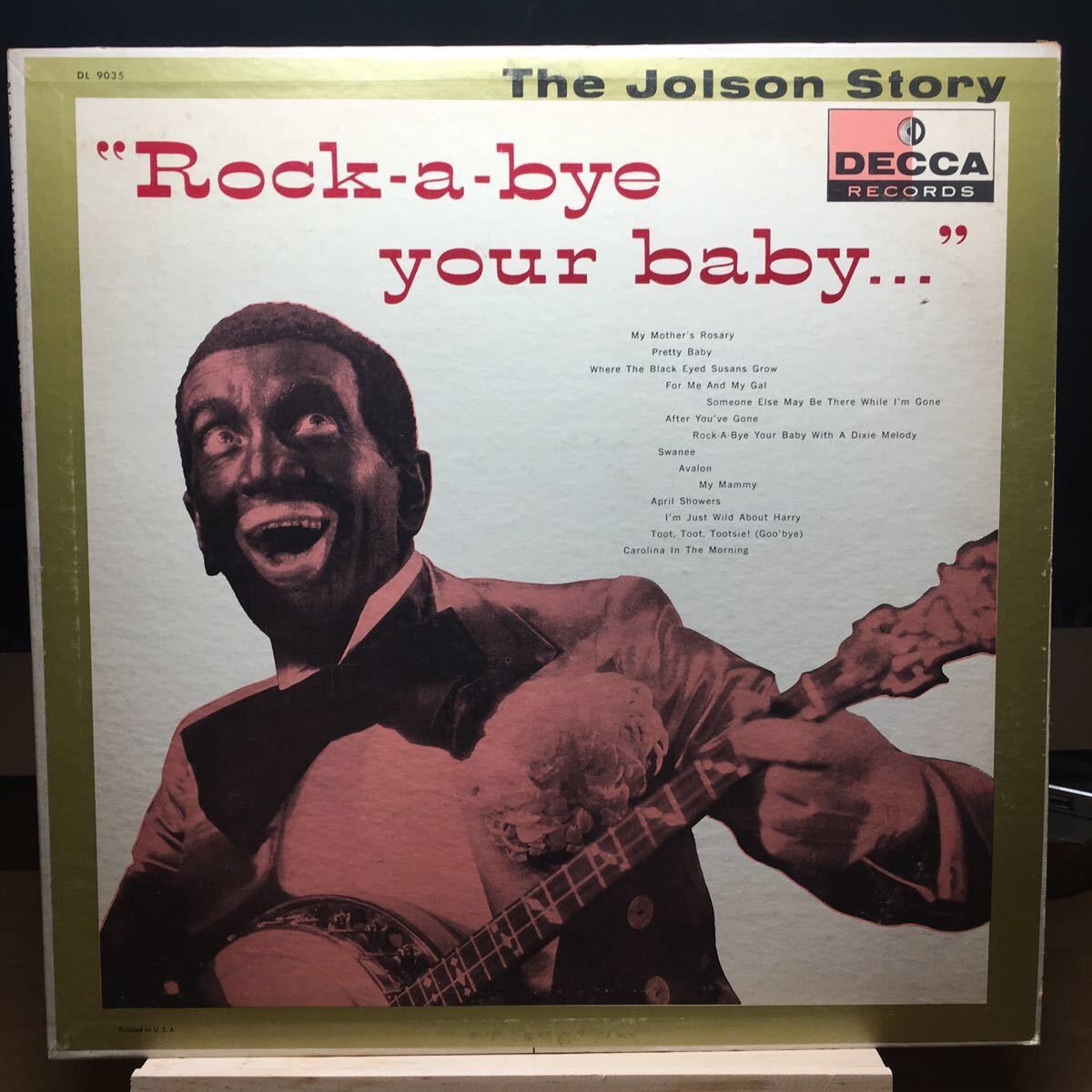LP USオリジナル盤 The Jolson Story / Rock-a-bye your baby... AL JOLSON アル ジョル ...