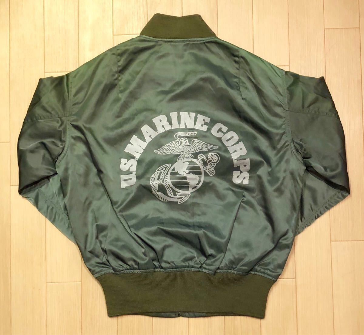 36R ヒューストン HOUSTON M-1943 MA-1 Flight フライトジャケット レプリカ ミリタリー Military U.S.MARINE CORPS 2489 PD(S ...