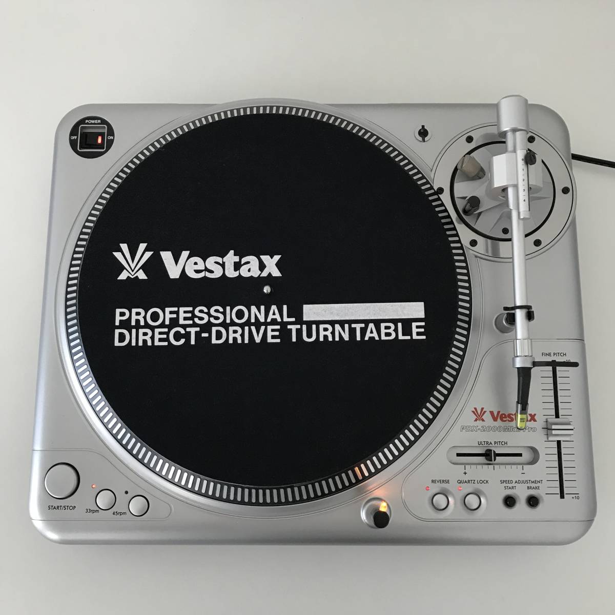 Vestax PDX-2000 Mk2 Pro カートリッジ2種 Shure ortofon TK-1P 付(ターンテーブル)｜売買された ...