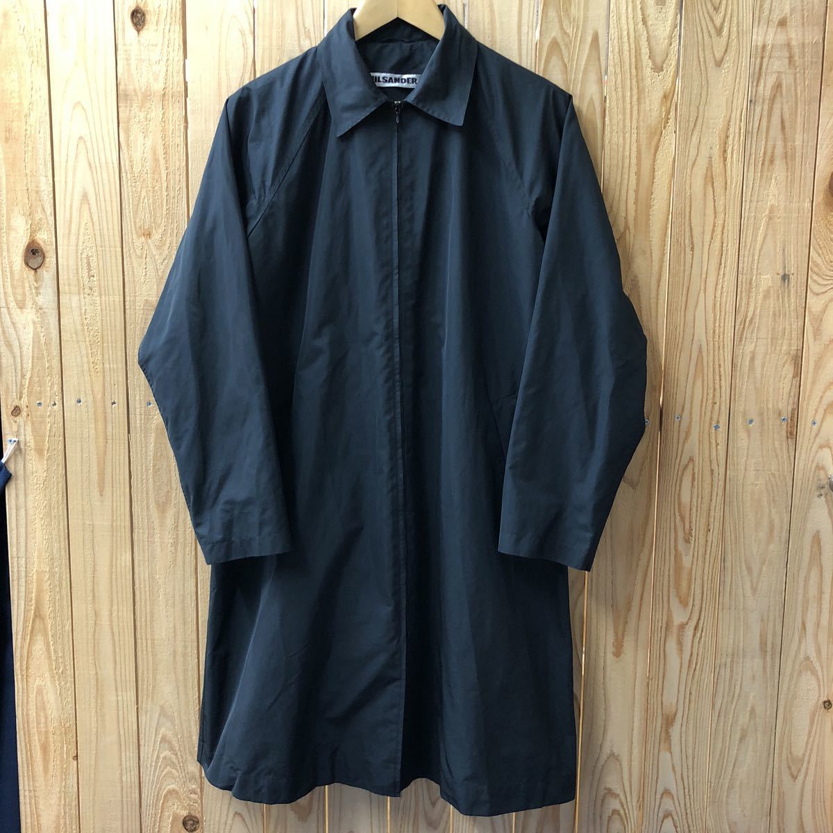 ジルサンダー JILSANDER サンフレール ステンカラー コート サイズ36 黒 ブラック イタリア製(コート)｜売買されたオークション情報、yahooの商品情報をアーカイブ公開 ...